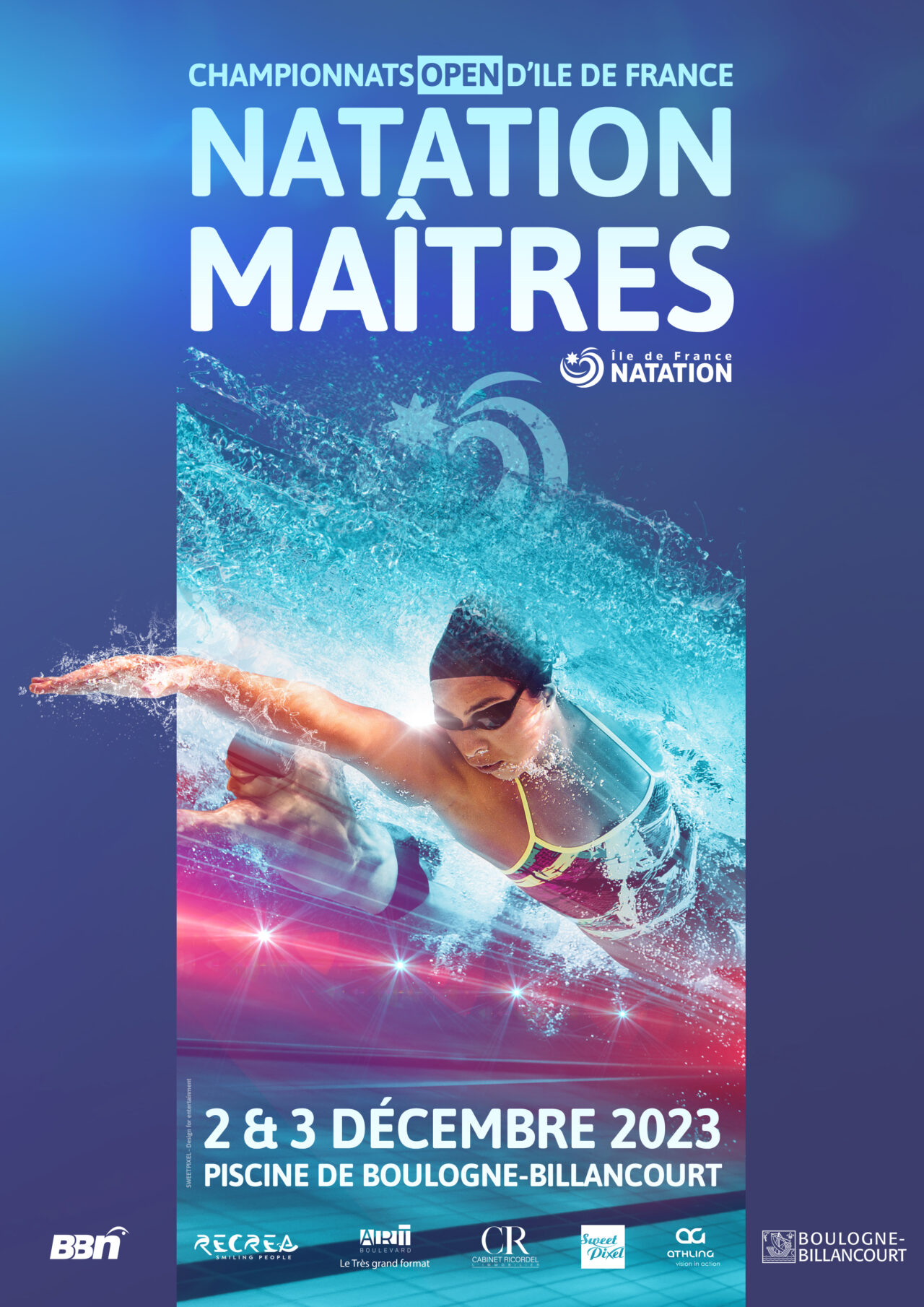 Championnats régionaux des Maîtres à Boulogne - Ligue IDF de Natation