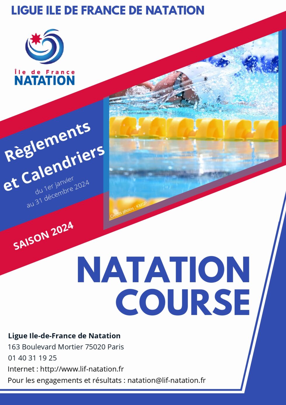 Règlement Natation Course 2024 - Ligue IDF de Natation